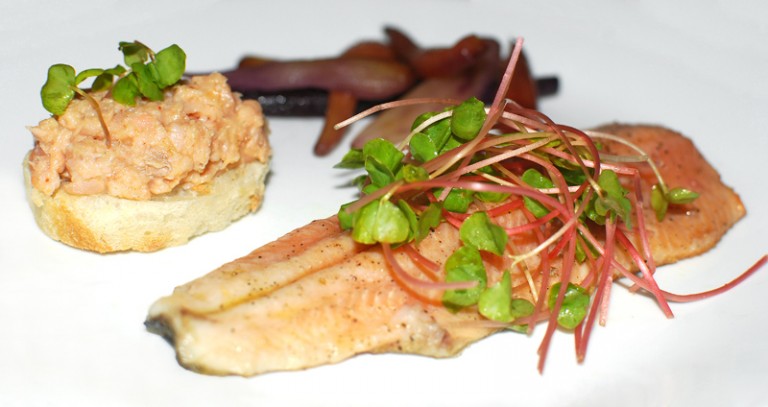 Ice Fishing, and Quick Seared Trout with Smoked Trout Rillettes | Food ...