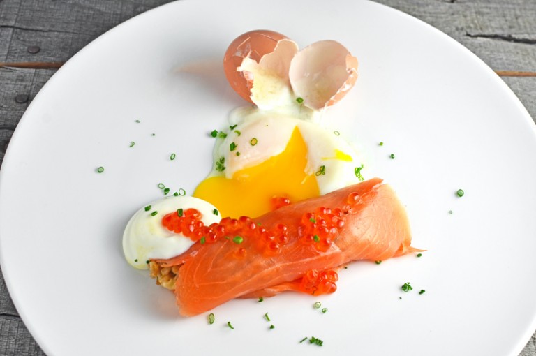 Blini with Smoked Salmon | Food Perestroika