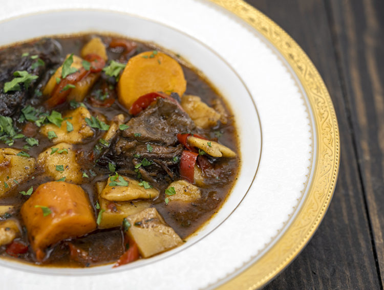 Transcarpathian Short Rib Goulash with Chipetki | Food Perestroika